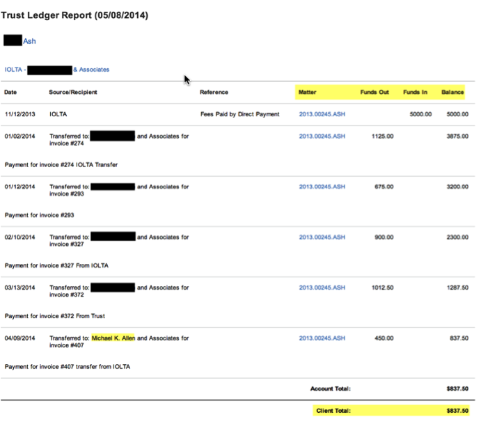 Managing Trust Accounts in Clio - CuroLegal